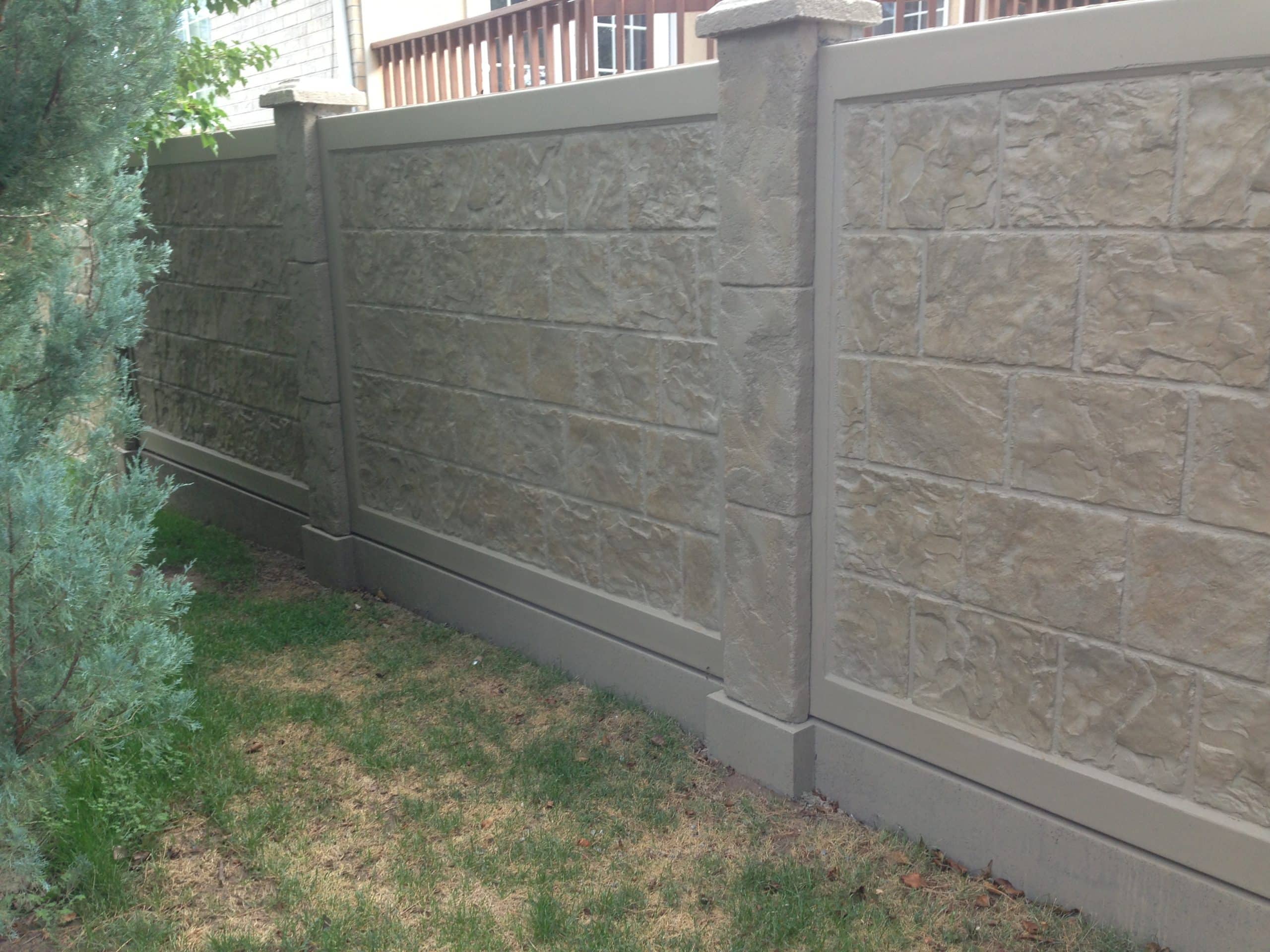 Concrete Fence California